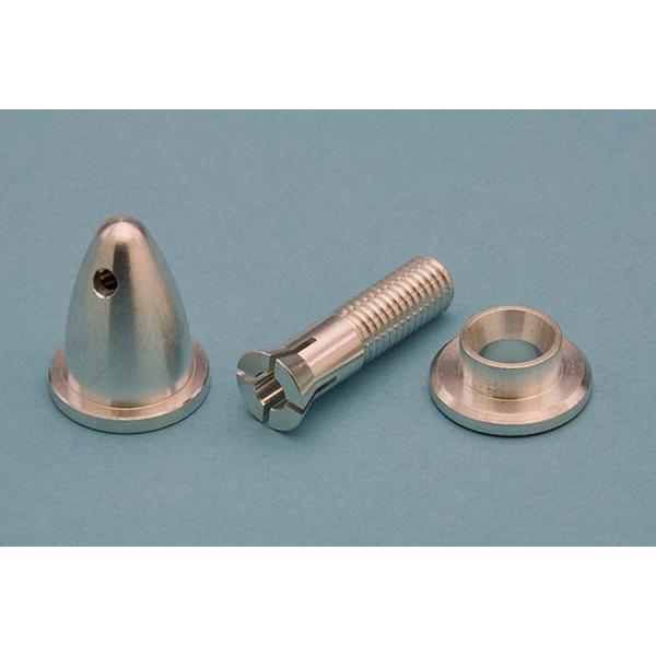 プロペラアダプター PA4C8Dモーター軸径：4mmモーター軸固定方法：コレット式プロペラ軸径：8mmプロペラ固定方法：ドームナット式