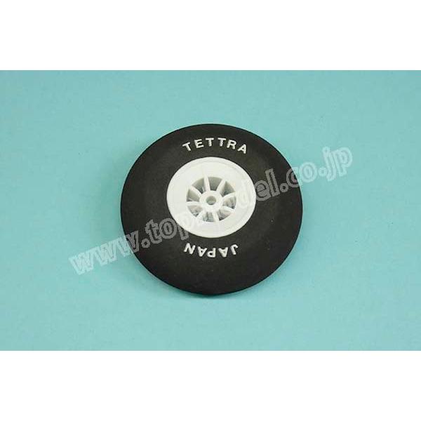 軽量！ゴムタイヤの約1/2。軽量で好評の高級スポンジタイヤの普及型です。ホイールは丈夫なグラス入りナイロン樹脂製。タイヤは水を吸わない、単泡スポンジゴムを使用。精密スリック仕上げで、芯振れが少なくはずれにくい構造。タイヤ交換は自由、容易にで...