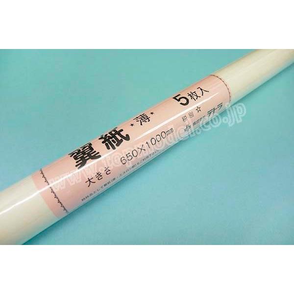 折りぐせ、しわのない紙管巻包装です。