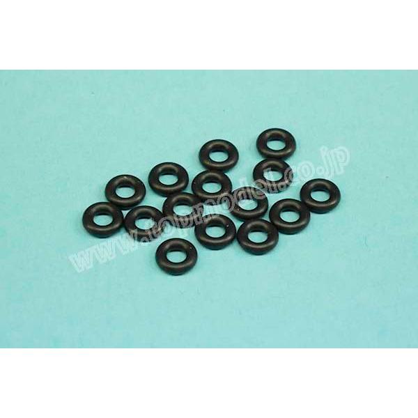 カウリングの止めビスなど、振動で脱落しやすい取付ビスの緩み止め用パッキンとして、最適サイズのOリングです。サイズ：外径5.7mmｘ内径2.7mm3.0mm径のビスにお勧めです。15個入