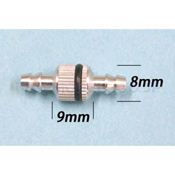 アルミ合金製超小型燃料フィルターです。※ガソリン、石油系燃料には使えません。