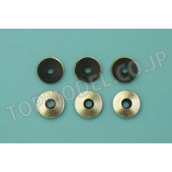 ボウル（お椀）型の金属ワッシャーの裏側に厚さ1mmのゴム製ワッシャーをつけたゆるみ止めワッシャー。ネジを締め付けて金属ワッシャの中央部分を押さえることでお椀の中のゴムがネジにからみつき、ゆるみを防ぎます。同時に湾曲した金属部分とゴムの弾力が...