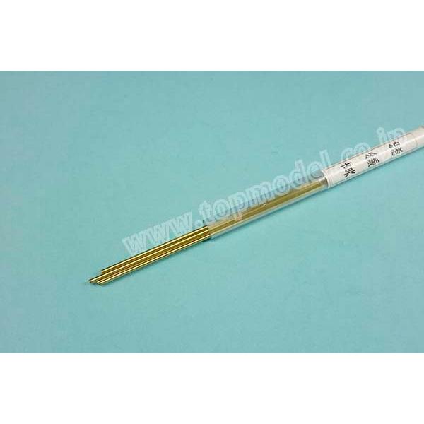 テトラ　真鍮線0.6mm 長さ500mm（10本入)直径0.6mmの真鍮線。長さ500mm、一束10本入り。曲がりクセがつかず、保管に便利な容器入。※サンプル画像。直径は異なります。
