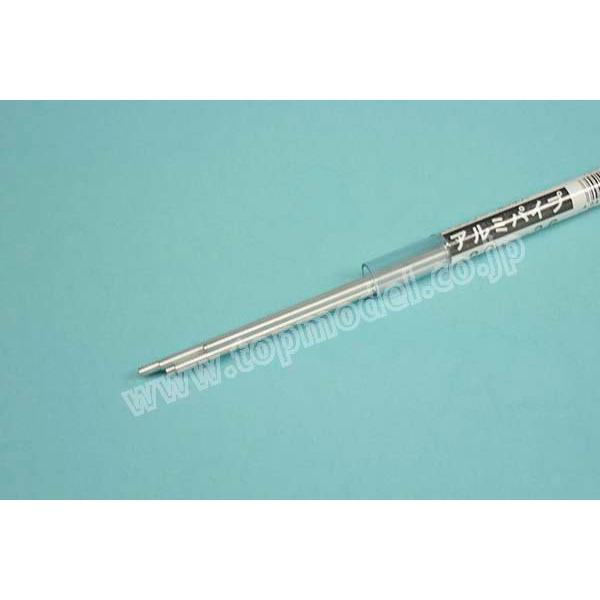 テトラ　アルミパイプ1.5ｘ2.1mm 長さ300mm（5本入)内径1.5mm、外径2.1mmのアルミパイプ。長さ300mm、一束5本入り。