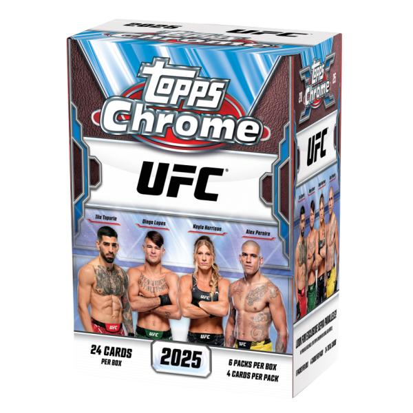 6 pack/box, 4 cards per pack オクタゴンに挑むトップファイターたちを収録したTopps Chrome〓 UFC が今年も登場！注意・お届け日時選択してください。お届け日指定なしの場合、発送まで３日以上かかる場合が...