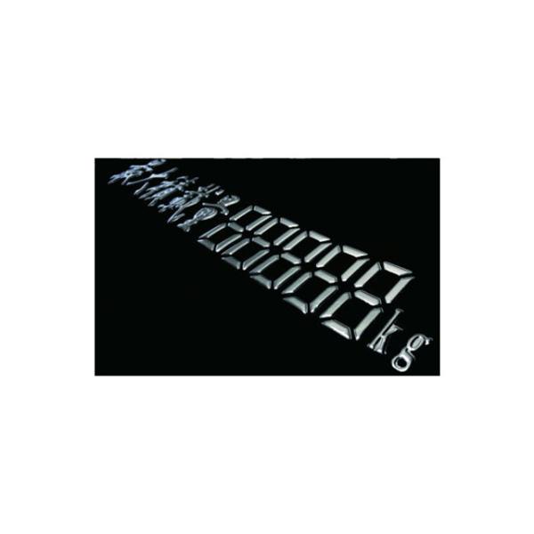 【商品名】花魁 3Dデコデカール 最大積載量デジタル文字 [ODD-KG]【商品説明】■圧倒的な存在感を放つ新世代デカールが花魁ブランドから登場！■高級感のあるクロームメッキ仕上げとなっております。■柔軟性のある素材を使用することで、トラッ...