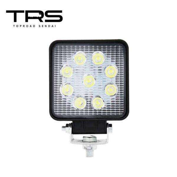 【商品名】TRS LEDワークランプ 薄型 作業灯 白 ホワイト 角型  LED9 12/24V共用 防水 IP67 326006【商品説明】■厚さ約3cmの超薄型LEDワークランプ■アルミ基板なので、高温にも耐えられる非常に優れた耐熱性・...