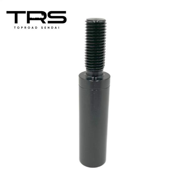 ■入数：1個■カラー：ブラック■材質：高品質アルミ合金製■口径：M10×1.25■サイズ：全長75mm（本体部 50mm　ネジ部：25mm）■本体部太さ：15mmφ■付属：角度調整用ナット×1