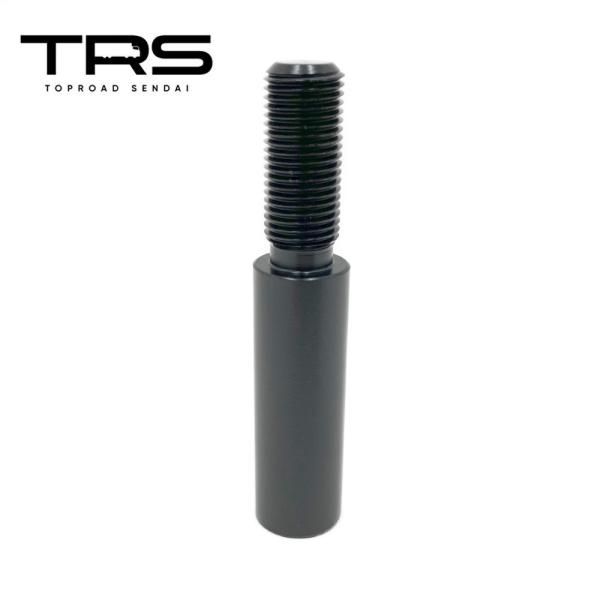 ■入数：1個■カラー：ブラック■材質：高品質アルミ合金製■口径：M12×1.25■サイズ：全長75mm（本体部 50mm　ネジ部：25mm）■本体部太さ：15mmφ■付属：角度調整用ナット×1