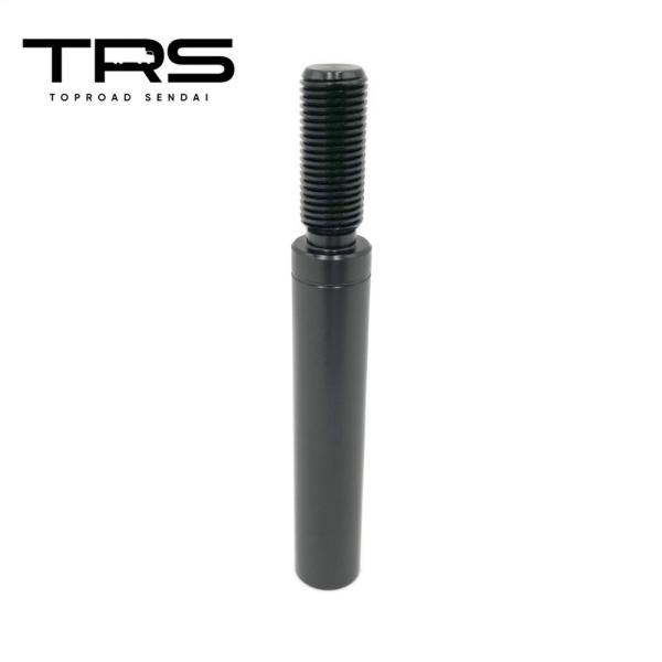 ■入数：1個■カラー：ブラック■材質：高品質アルミ合金製■口径：M12×1.25■サイズ：全長105mm（本体部 75mm　ネジ部：30mm）■本体部太さ：15mmφ■付属：角度調整用ナット×1