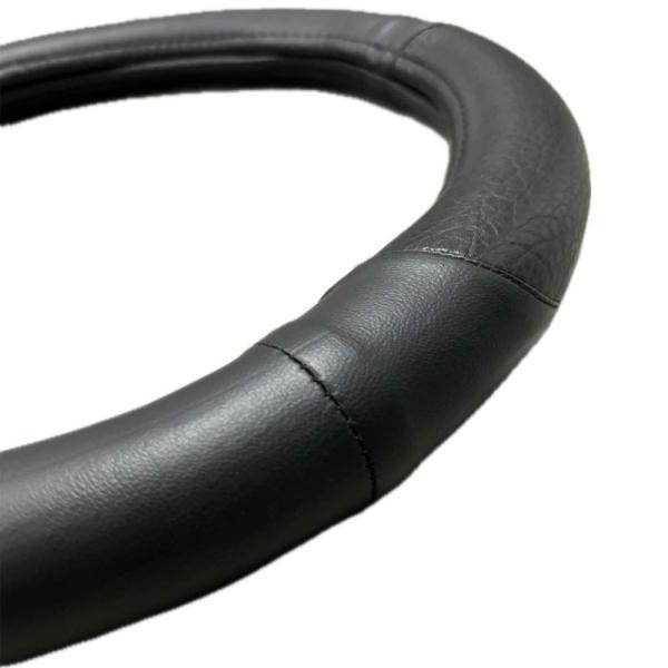 【商品名】エストック 本革調 極太ハンドルカバー コンビ 1LM 40cm 41cm【商品説明】■高級感のあるレザーハンドルカバー■上下本革調 左右握り部は手に優しいソフトレザー仕様【各種仕様】■入数：1個■型番：LHC■太さ：約45mm■...