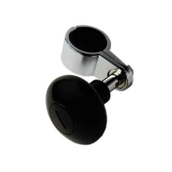 【商品名】エストック ハンドルスピンナー(ベアリング入り) ブラック [PR-120N]【各種仕様】■品番：PR-120N■カラー：ブラック■入数：1個■適合・ハンドルグリップ外径が28.5〜32mmΦの車両に取付可能【コメント】■ハンドル...