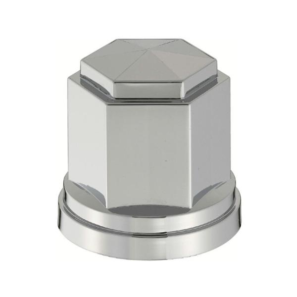 【商品名】JET 角型ナットキャップ 33mm 10個入 H51mm 樹脂メッキ [500396] (ナットカバー)【商品説明】■ISOホイール(ナット33mm)専用ナットキャップ■フロント・リヤを問わず取付可能【各種仕様】■入数：1パック...