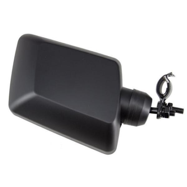 【商品名】JET バックショットミラー VER.1S ショートステー ブラック [501441]【商品説明】■眩しさを軽減し、距離感の掴みやすい防眩平面レンズ■取付金具はステンレス製なので錆びにくい■純正ミラーだけではとらえきれない死角をフ...