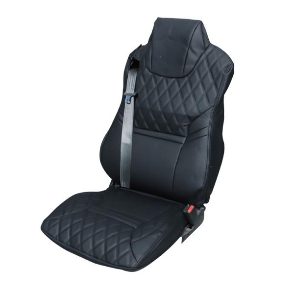 【商品名】ジェットイノウエ COMBI車種別シートカバー パーフェクトクオン後期 高機能シート 運転席 黒/黒糸 595388【商品説明】■パンチング加工を施したレザーをセンター部分に採用することにより抜群の通気性を実現!!■快適な座り心地...