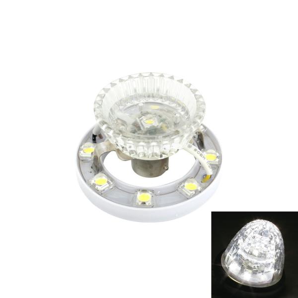 【商品名】槌屋ヤック 超流星LEDマーカーユニット ホワイト 12/24V共用 [CE37]【商品説明】■DC12／24V共用■電圧による明るさの変化を防止する定電流回路を採用■高輝度LED採用【各種仕様】■入数：1個■電圧：DC12/24...
