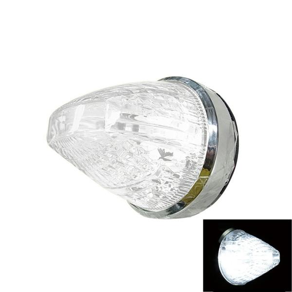 【商品名】槌屋ヤック ファルコンマーカー ウルトラホワイト 12/24V共用 [CE1877] (LEDマーカーランプ)【商品説明】■従来のマーカーランプの用途に加え、ライン光によって他車のサイドミラーに映りやすく視認性が向上■ダウンライト...