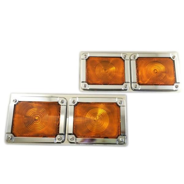 【商品名】AS 小糸製バスウィンカー2連ステー付 L/R【各種仕様】■入数：L/R 2個セット■電圧：24V■サイズ：110×260×奥行60mm■付属品：24V25W球付