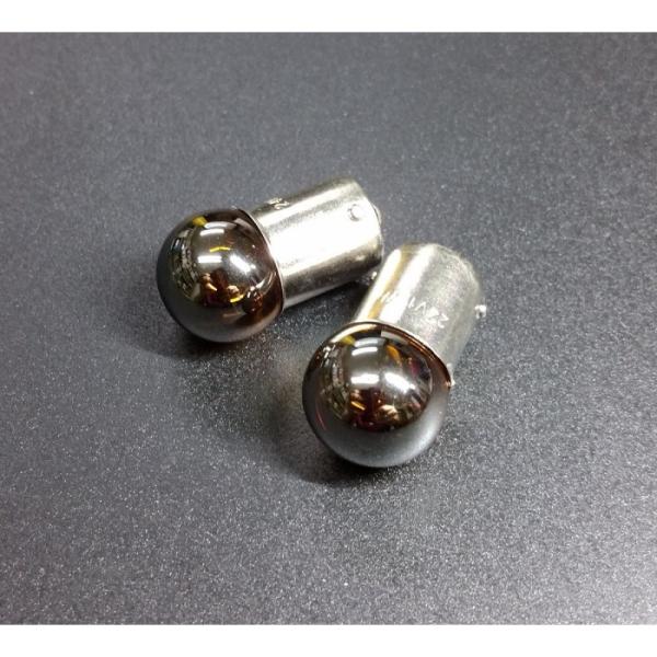 【商品名】エストック 電球 ステルス球 24V12W アンバー BA15S G-18 2個セット [D2412SA]【商品説明】■非点灯時はメッキ、点灯時はアンバーとなるステルスバルブ■明るさ、耐久性、耐熱性を考慮し製品企画者立会いの下メッ...