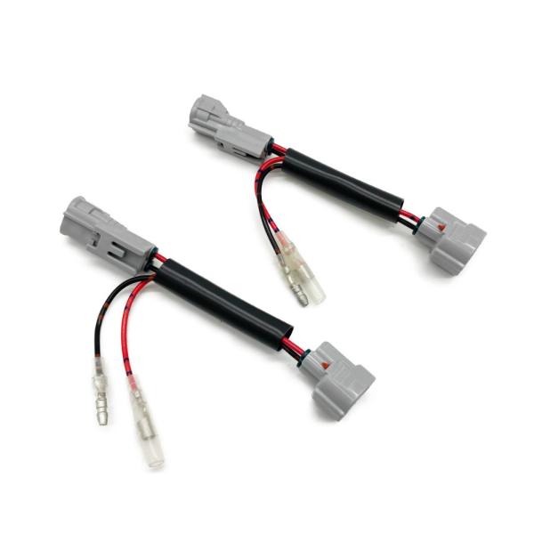 【商品名】フロントポジション電源取出しハーネス NEWプロフィア/レンジャープロ用(2本入) [YRK142]【商品説明】■配線を傷つける事なく、フロントバンパーのポジションランプ(スモールランプ)側からプラス・マイナス電源が分岐できます。...