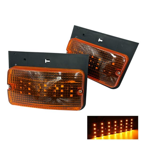 TRSオリジナル LED中間サイドランプ 市光 2個セット 全灯 シーケンシャル 切替可能 純正外し アウトレット■TRSオリジナル！LED中間サイドランプ 市光 2個セット■新車外しの市光製中間サイドランプにTRS シーケンシャルLEDバ...