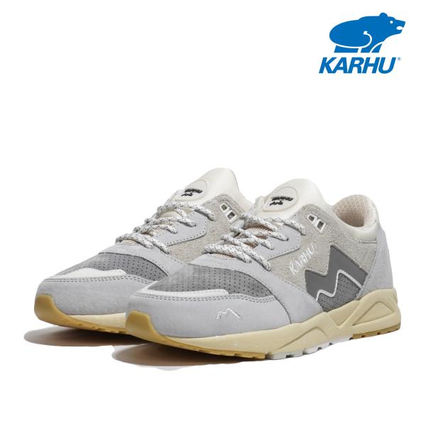 【発売日：2024年02月22日】KARHU（カルフ）ARIA 95（アリア 95）「Aria 95」は、ミッドソールに内蔵されたカーボンファイバー「フルクラム」によるスムーズなトランジションと、アッパーと一体化したインソックス構造による快...