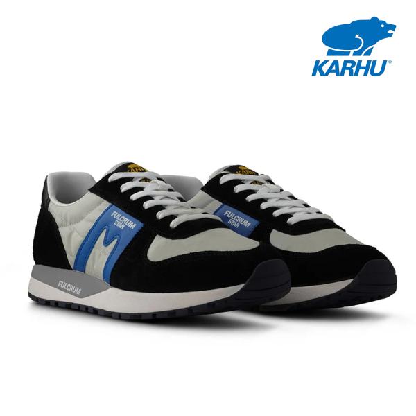 【発売日：2026年10月01日】KARHU（カルフ）FUSION 2.0（フュージョン2.0）「Fulcrum Star Jet Black / Campanula」は、1987年に誕生したアイコニックなシルエットを現代に蘇らせたライフス...