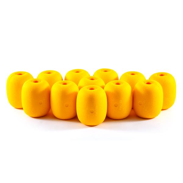 ■耐衝撃性・耐久性に優れた酢酸ビニール樹脂製（EVA）フロート50【お得12個セット】当店で大人気商品の主に漁業用として使用されている浮子です。素材は酢酸ビニール樹脂製（EVA）、耐衝撃性・耐久性に優れており、ヒビ割れ等の心配がほとんどなく...