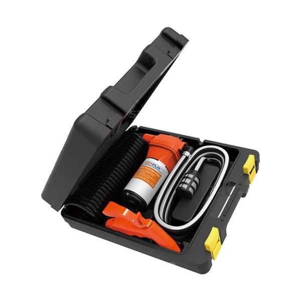 高圧洗浄並みの圧力で汚れを洗い流します。海水をくみ上げて、17〜70psi の洗浄圧力で汚れたボートデッキやヘドロなどが付着したアンカーを洗浄することができます。ウォッシュダウンポンプキットをコンパクトに収納したポータブルタイプです。シガー...