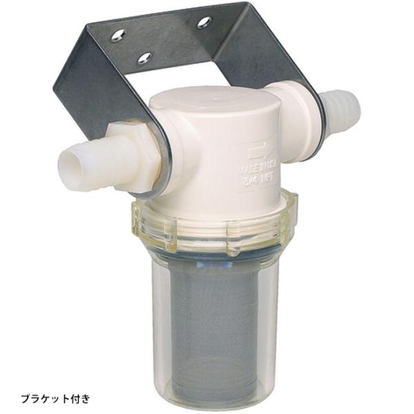 ポンプに破片やゴミが入るのを防ぎするシャフロ(SHURFLO)製ストレーナー。簡単に分解できるので掃除しやすいストレーナーです。工具なしでネジ部分を回してすぐに取り外し、清掃や交換を行うことができます。ポンプを汚す可能性のあるゴミを除去しな...