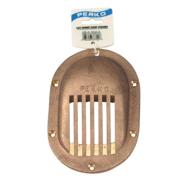 ■PERKO ブロンズ製ストレーナーブロンズ製ひしゃく型ストレーナー。青銅素材は色は変色しますが、腐食に対する優れた耐性で知られています。ザラザラとした外観で海洋UL認証取得済みの商品です。取水ラインにゴミが入るのを防ぎながら、スムーズな水...
