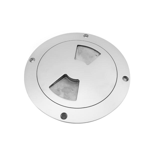 ■防水密閉性に優れたデッキプレート美しい光沢を放ち、海洋環境や湿度の高い場所での使用に適した、腐食に非常に強い特性を持つステンレス316素材から作られた、インスペクションポート(点検口/インスペクションハッチ)です。蓋を回すことで開閉ができ...