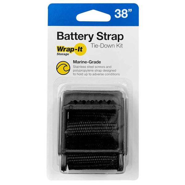 ■バッテリーまたはバッテリーボックスを固定しておくストラップバッテリーを固定するためのストラップで、ステンレス製のネジが付属しており取り付ける事で所定の位置に動かないように取り付けれます。取り付け金具が付属していますのですぐに作業できます。...