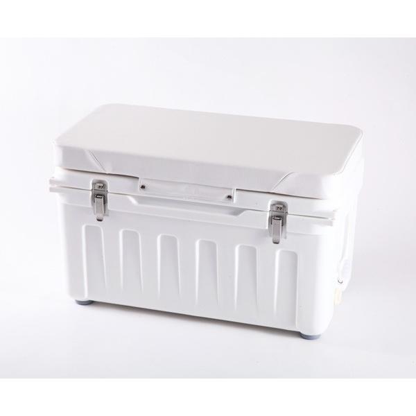 ■ローテーショナルモールド社製トップウォーターオリジナル スーパーコールドチェスト 120QT漁業関係者を対象にマグロ、カツオなどの鮮度管理を考えて製作した大型のアイスチェストで,外径サイズは130QT相当あり、分厚くすることのよって保冷力...