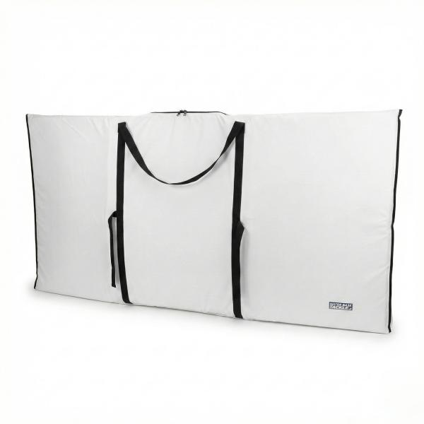 【商品名】特大マリーンバッグ 2.5m カジキ対応モデル■主な特徴・両サイド全開！独自の開放構造両サイドがマジックテープで全開するため、カジキの長いビルや巨大な尾ひれを外に出したまま収納可能。規格外の大型魚にも柔軟に対応します。・重量魚も楽...