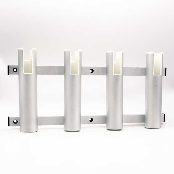 当店オリジナルのスロット付きアルミ製4連ロッドホルダーです。素材には高強度グレードのアルミニウムを採用し、表面にはアルマイト処理による耐食性の強化に加え、ブライトディップ加工とサンド仕上げを組み合わせることで、サビに強く、かつ金属特有の美し...