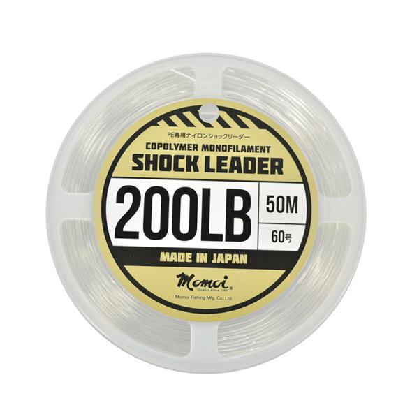 大物とファイトするために開発された擦れに強いモモイのショックリーダーです。柔軟性、扱い易さ、強靭、透明度、感度の5つの特徴を極限まで高めたPEキャスティング &amp; ジギング専用設計モデル。そのポテンシャルの高さはEFTTEX（欧州釣具...
