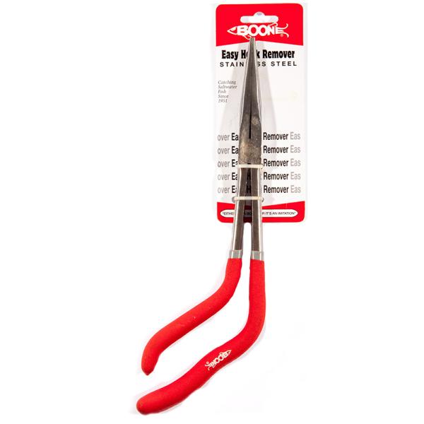 ■Boone Bait イージーフックリムーバー 1950年代からフロリダでビッグゲーム用のトローリング用品を販売る老舗メーカーのブーンベイト社製ロングサイズのフックアウトプライヤー。全米で多くのビルフィッシャーが使用しています。長さ30ｃ...