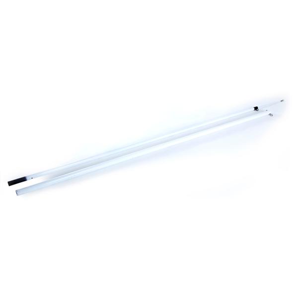 ■トップウォーターオリジナルのグラスファイバーアウトリガーポール7.5m2本セット。ヘビーな仕様に対応できるように強度と軽さにこだわったアウトリガーロッドです。仕上げはホワイト塗装でオシャレで引き締まったアウトリガーをイメージしています。ド...