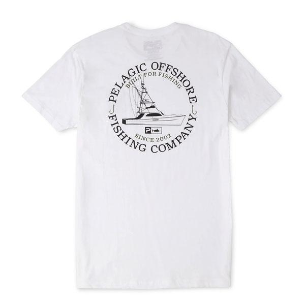 Charter Boat Tシャツは、大きなバックグラフィックと左胸に小さなグラフィックが入ったデザインの快適な綿素材Tシャツです。手触りが柔らかく、通気性が良くなるように、薄手の素材を使用しています。ベーシックなTシャツと比較して、よりス...