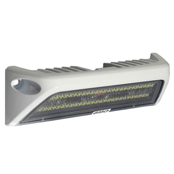 【BMO】壁の壁面などへの取り付けにピッタリな拡散ライト！高輝度名LEDを52個も使用したLＥＤライトです。レンズに４５度の角度がついているので壁面に取り付けしても、しっかりと下方向を照らすことが出来ます。様々なデッキを照らすのに最適な光量...