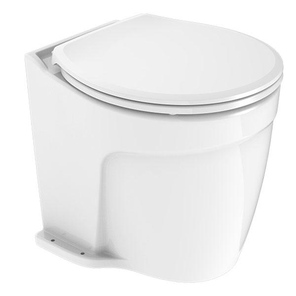 【商品名】SEAFLO デラックス・フラッシュ・マリントイレ（電動）■主な特徴・高級感溢れるセラミック製：汚れが付きにくく清掃性に優れた高品質磁器ボウルを採用。・ボタン一つの全自動操作：給水、粉砕、排水までワンタッチで完結。手動ポンプの手間...