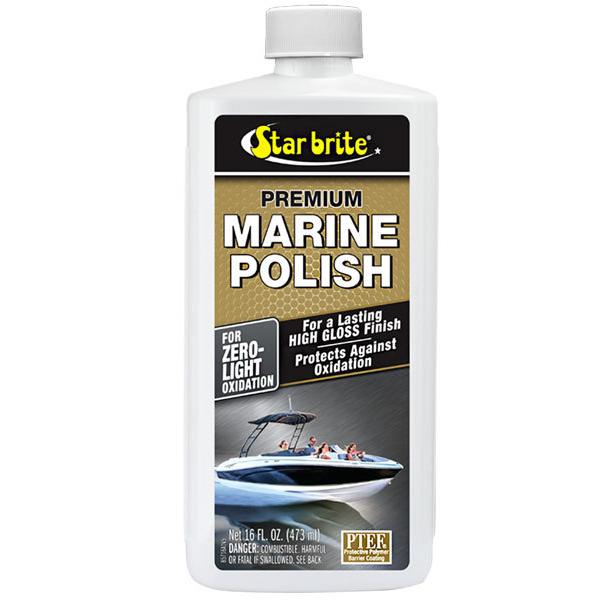 米国のボートメンテナンス用品では最もメジャーなスターブライト社のアメリカ製ボート用ポリッシュです。このマリンポリッシュは、フッ素樹脂を含みテフロン加工のように船体のファイバーグラス、金属、プラスチックをコートしてUVをブロック、驚くほどの艶...