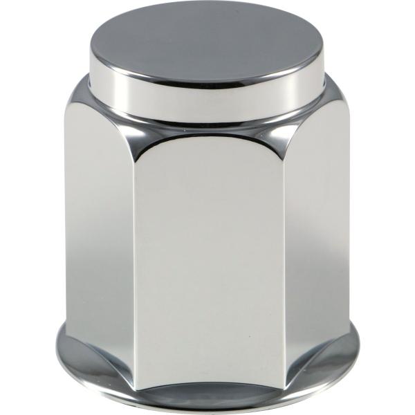 【商品コード：500447】JET INOUE/ジェットイノウエ製品になります。在庫/納期につきましてはお気軽にお問い合わせ下さい。●入数：6個●材質：樹脂/クロームメッキ※商品画像2枚目はフラットナット高さ51ｍｍの取付イメージです。