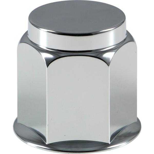 【商品コード：500448】JET INOUE/ジェットイノウエ製品になります。在庫/納期につきましてはお気軽にお問い合わせ下さい。●入数：6個●材質：樹脂/クロームメッキ※商品画像2枚目はフラットナット高さ51ｍｍの取付イメージです。