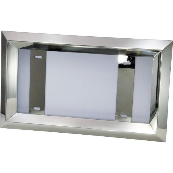 【商品コード：501121】JET INOUE/ジェットイノウエ製品になります。在庫/納期につきましてはお気軽にお問い合わせ下さい。●材質：ステンレス●サイズ：幅513×高さ303×厚さ60mm※ナンバープレートの外周の余白部分が隠れます。