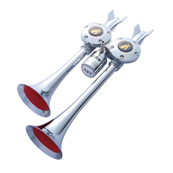 【商品コード：505796】JET INOUE/ジェットイノウエ製品になります。在庫/納期につきましてはお気軽にお問い合わせ下さい。ウィング付きの装飾となりリニューアルされたNEWシャトルホーン。フラットモデルで狭い場所でも取付け可能です。...