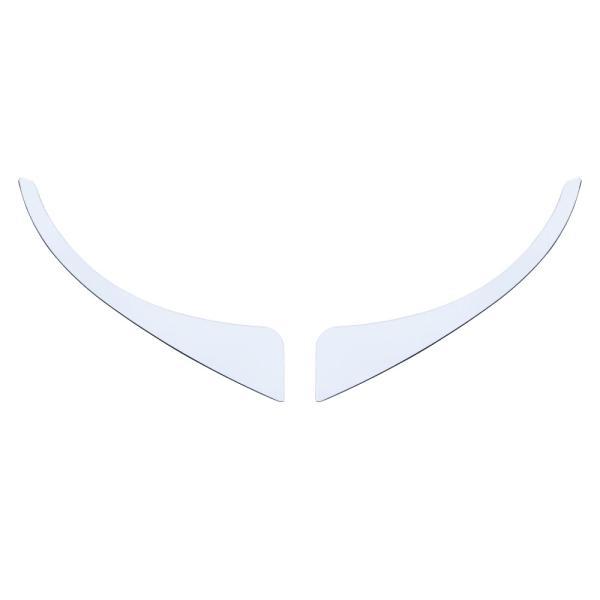 【商品コード：571450】JET INOUE/ジェットイノウエ製品になります。在庫/納期につきましてはお気軽にお問い合わせ下さい。’17スーパーグレートの純正コーナーパネル上部にある塗装部分を覆う目隠しカバー。ワイパーパネルをメッキにした...