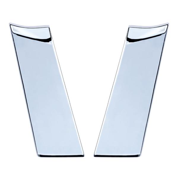 【商品コード：572156】JET INOUE/ジェットイノウエ製品になります。在庫/納期につきましてはお気軽にお問い合わせ下さい。フロントパネル上段まで覆う両サイドのガーニッシュになります。メッキコーナーパネルと合わせて重厚感UP!!簡単...