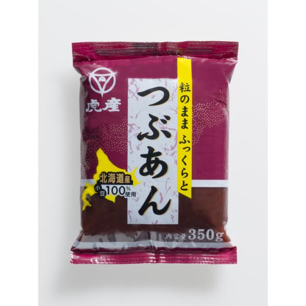 北海道産つぶあん内容量　350ｇ北海道産小豆100％使用のなめらか餡子ぜんざいやホットケーキ、水ようかんなどにお使いください。
